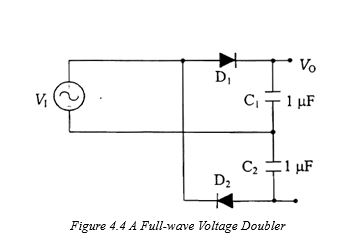 Solved The circuit depicted in Figure 4.4 is a full-wave | Chegg.com