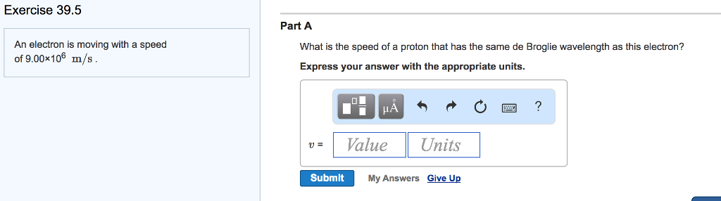 Solved An Electron Is Moving With A Speed Of 9 00×106 M S