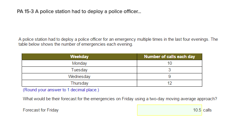 Solved Forecasting Problems. Error = Actual - Forecast MSE | Chegg.com