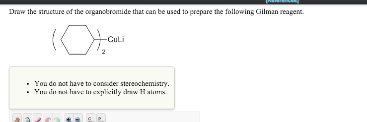 Solved Draw the structure of the organobromide that can be | Chegg.com