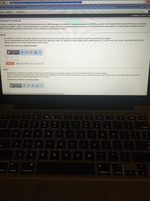 Solved Part B Part C frooption | Chegg.com
