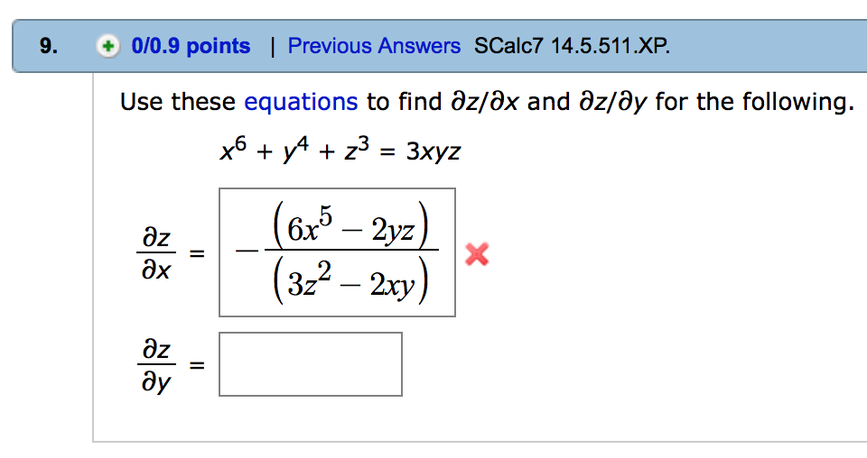 Solved Use these equations to find partial differential | Chegg.com