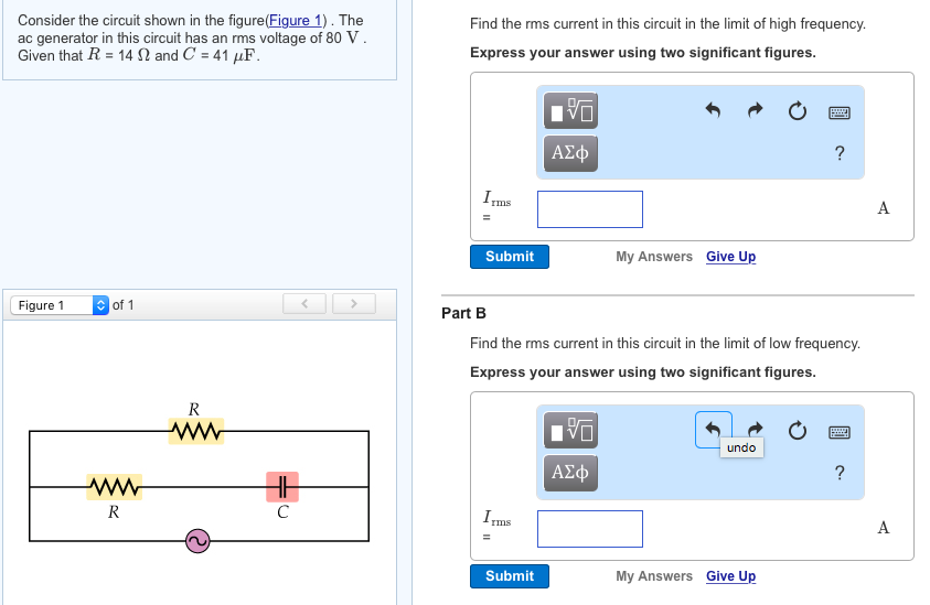 Solved Consider the circuit shown in the figure (Figure 1). | Chegg.com