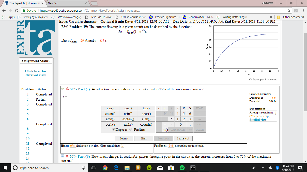 Solved The Expert TA 1 Human-li ×?New Tab ? ? Secure ! | Chegg.com