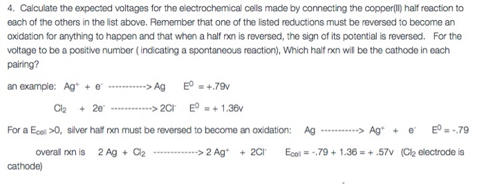 Solved Calculate the expected voltages for the | Chegg.com