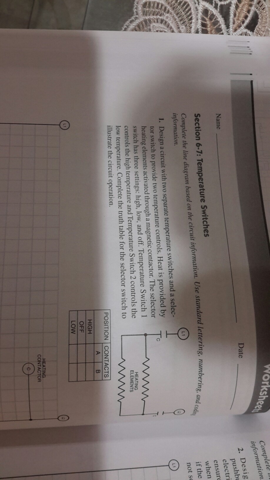 Solved question 6 7.1 question 6 7.2 choose correct diagram | Chegg.com
