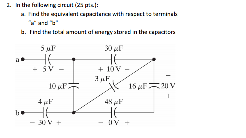 Solved In the following circuit Find the equivalent | Chegg.com