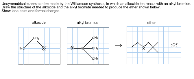 Unsymmetrical ethers can be made by the Williamson | Chegg.com