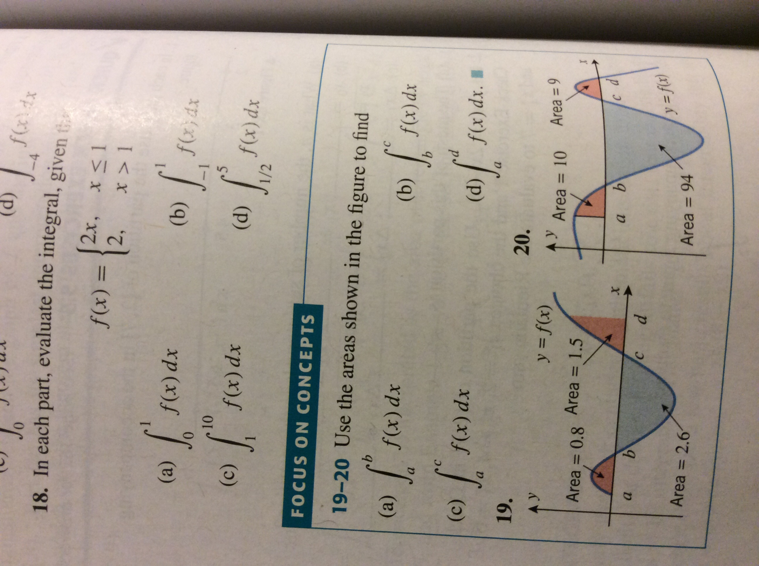 Solved In Each Part Evaluate The Integral Given Use The 