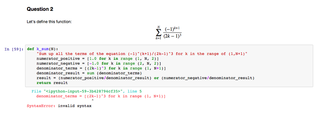 Solved Do not import any Python packages such as math or | Chegg.com