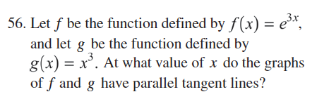 Solved Let f be the function defined by f(x) = e^3x, and let | Chegg.com