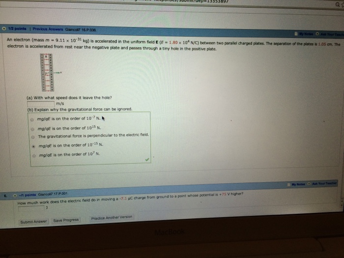 Solved An electron is accelerated in the uniform field E | Chegg.com