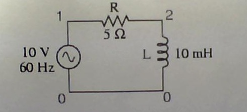 Solved calculate the peak current flowing through | Chegg.com
