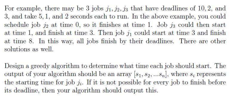 Solved Problem 4: You are scheduling a set of jobs on a CPU. | Chegg.com