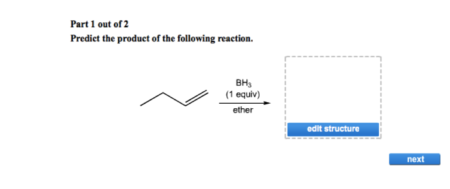 Solved Part 1 out of 2 Predict the product of the following | Chegg.com Solved Part 1 out of 2 Predict the product of the following | Chegg.com