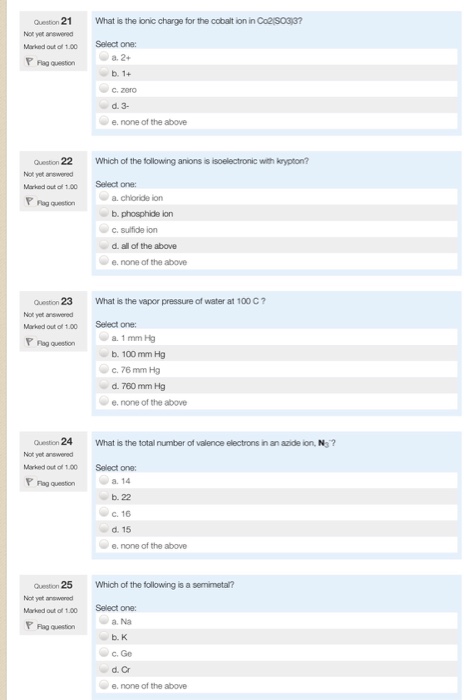 Solved What is the ionic charge for the cobalt ion in | Chegg.com