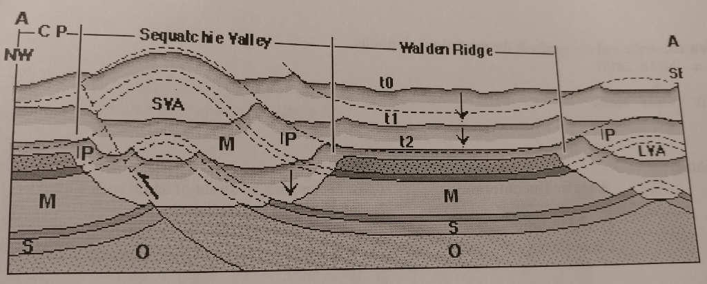 Syncline Anticline