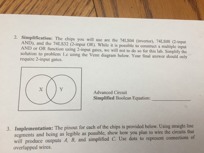 Solved Using Not~ And And And Or Write The 