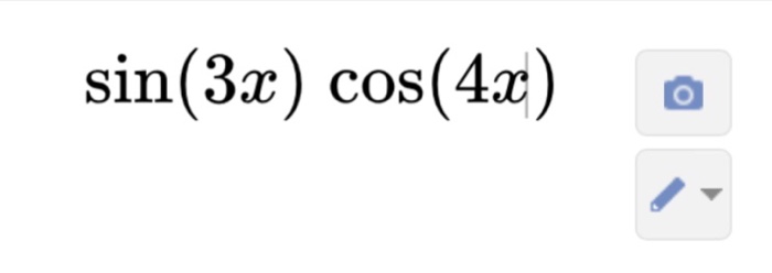 Solved Express product as sum or difference sin(3x) cos | Chegg.com