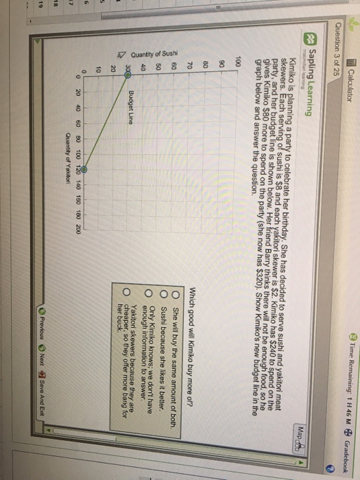Help with graph and multiple choice | Chegg.com