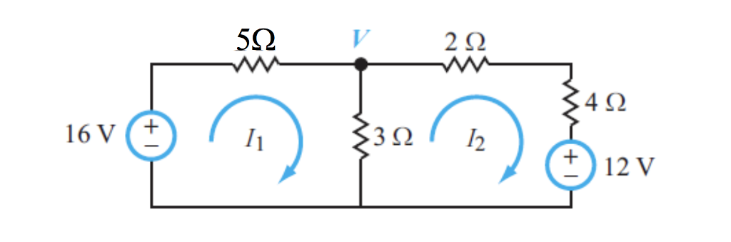 Solved Use the mesh current by inspection method to write | Chegg.com