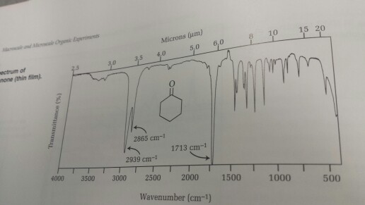 Solved Explain the IR chemical shifts of cyclohexanol and | Chegg.com