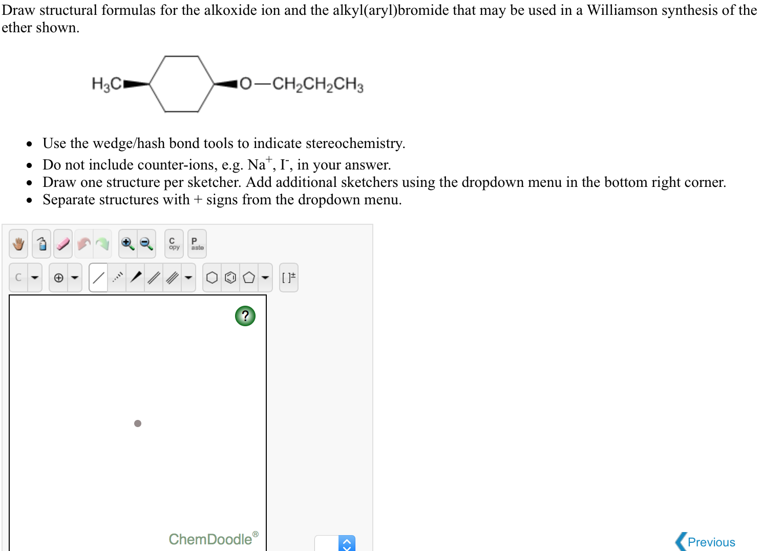 Solved Draw structural formulas for the alkoxide ion and the | Chegg.com