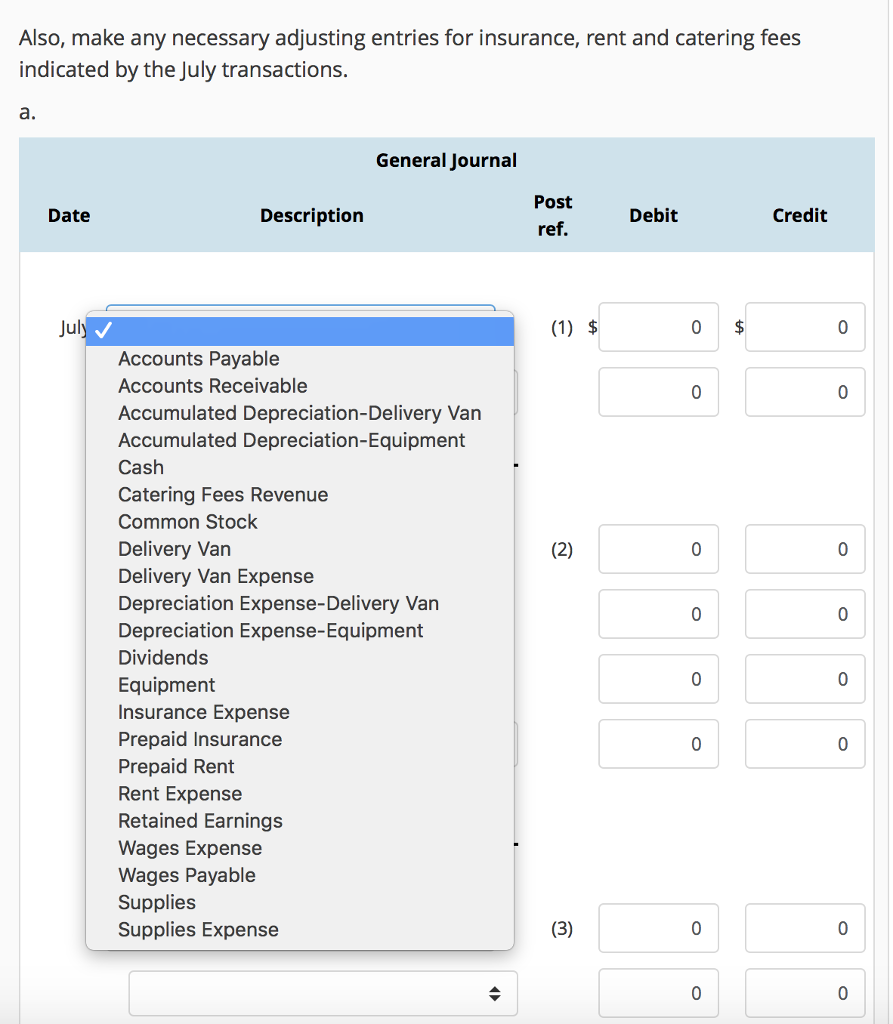 Solved Transaction Entries, Posting, Trial Balance, and | Chegg.com