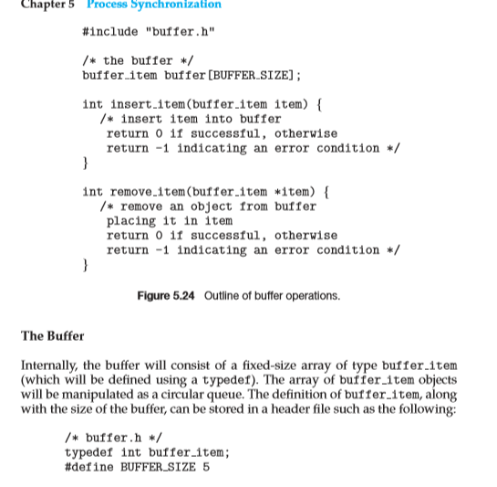 Solved Project 3-Producer-Consumer Problenm In Section | Chegg.com