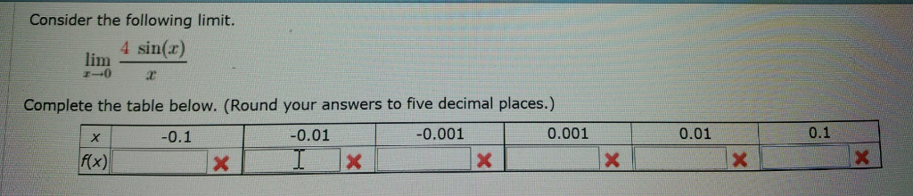 Solved Consider the following limit, lim_x rightarrow 0 4 | Chegg.com