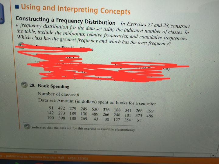 Solved Section 2.1, Exercise #28 (BOOK SPENDING), p. 51 | Chegg.com