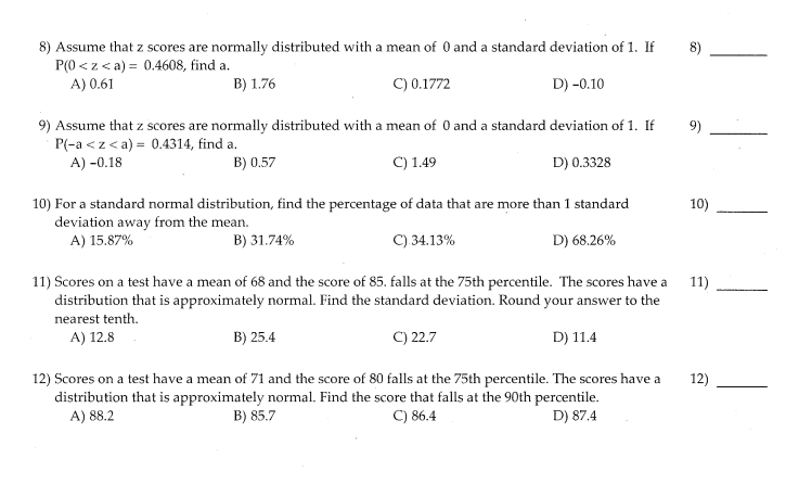 Solved Section MULTIPLE CHOICE. Choose the one alternative | Chegg.com