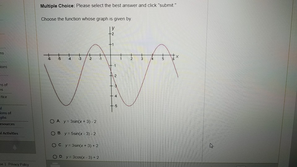 Solved Multiple Choice: Please select the best answer and | Chegg.com