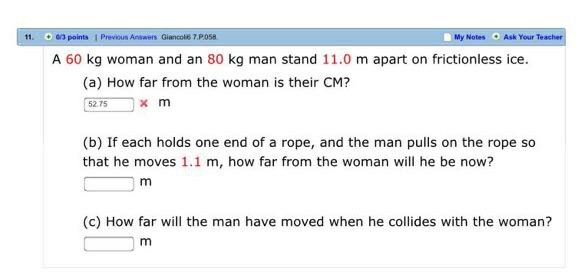 Solved 11 Ar3 Points Previous Answers Giancoi57p058 My