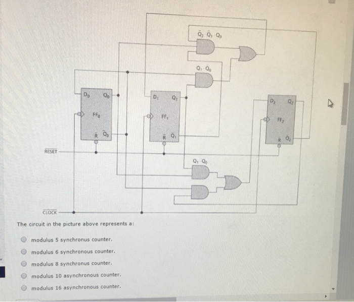 Solved The circuit in the picture above represents a: | Chegg.com