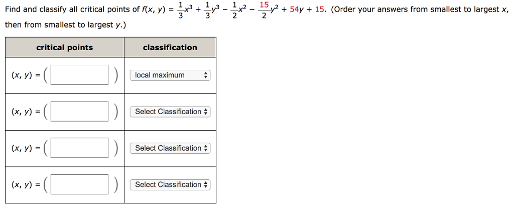 Solved Find and classify all critical points of r , n屮屮ㄧ | Chegg.com