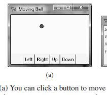 Solved Using Python: (Move the ball) Write a program that | Chegg.com