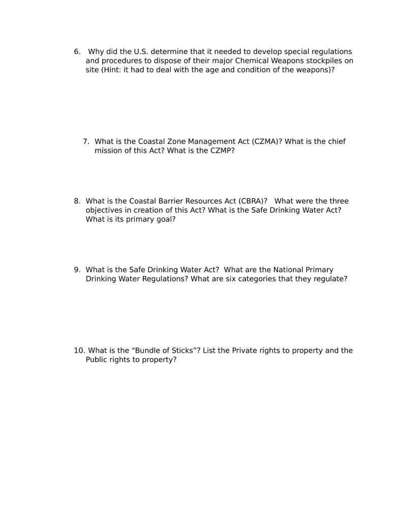 Solved Why did the U.S. determine that it needed to develop | Chegg.com