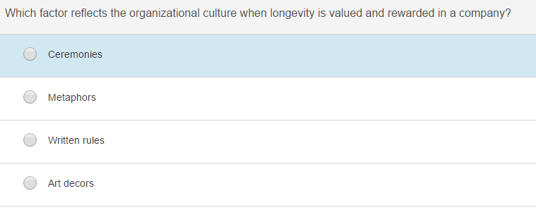 Solved Which Factor Reflects The Organizational Culture When Chegg solved-which-factor-reflects-the-organizational-culture-when-chegg
