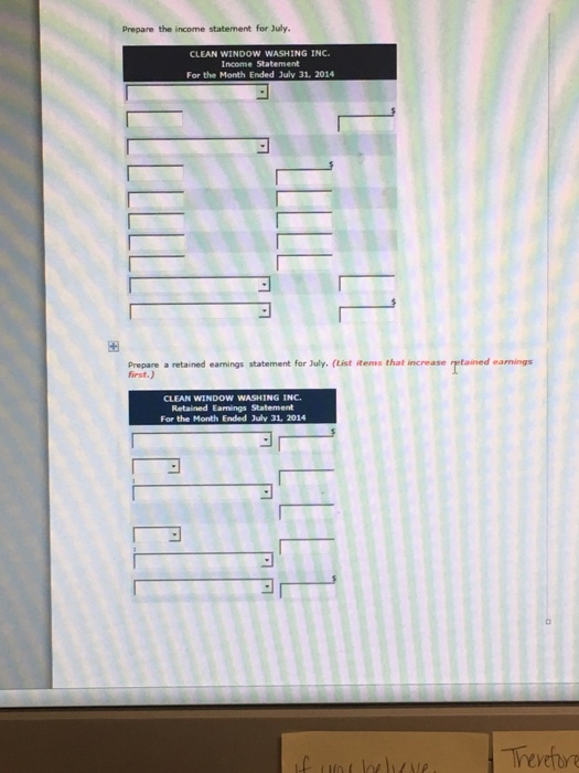 Solved Problem 4-8A Mike Greenberg opened Clean Window | Chegg.com