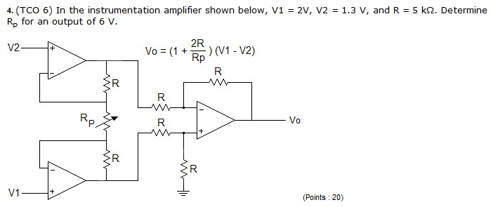 Solved Consider The Instrumentation Amplifier Shown B - vrogue.co Solved Consider The Instrumentation Amplifier Shown B - vrogue.co