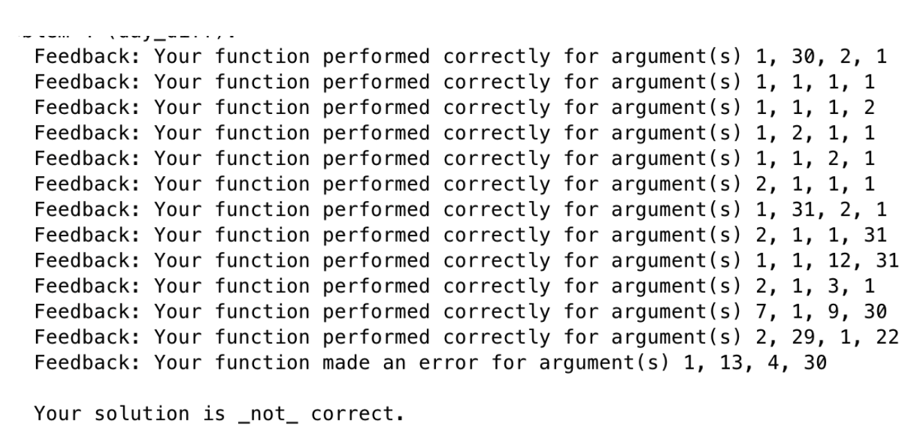 Solved MATLAB question Write a function called day diff that | Chegg.com