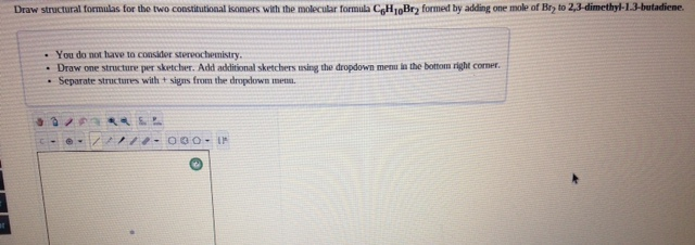 Solved Draw Structural Formulas For The Two Constitutional