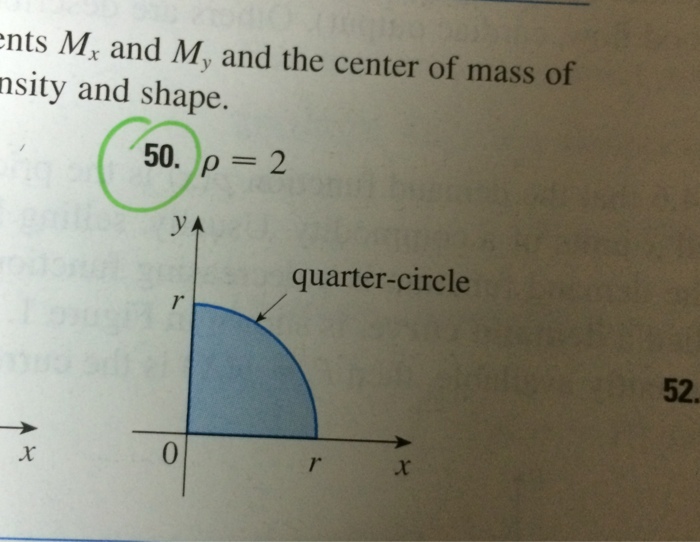 Solved Calculate the moments Mx and My and the center of | Chegg.com Solved Calculate the moments Mx and My and the center of | Chegg.com