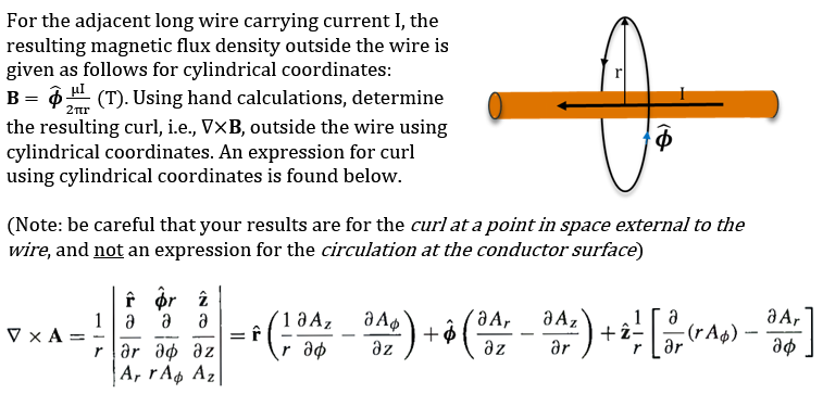 Solved For the adjacent long wire carrying current I, the | Chegg.com