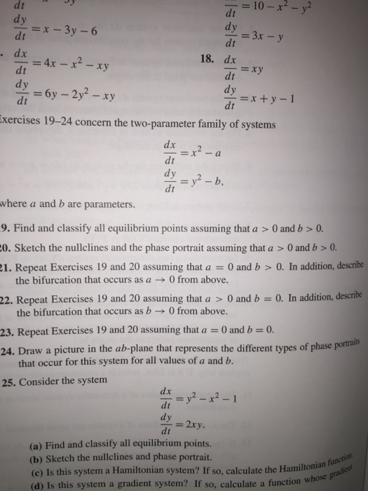 Solved dx/dt = 4x - x^2 - xy dy/dt = 6y - 2y^2 - xy | Chegg.com