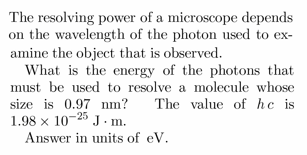 Solved The resolving power of a microscope depends on the | Chegg.com