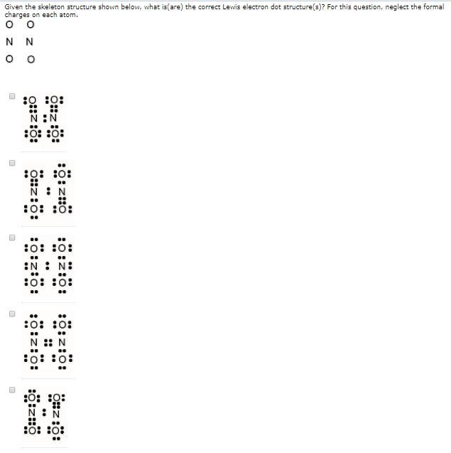 Solved Given the skeleton structure shown below, what | Chegg.com Solved Given the skeleton structure shown below, what | Chegg.com