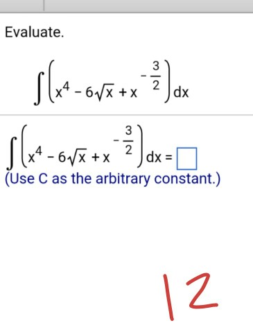Solved Evaluate. 3 3 (Use C as the arbitrary constant.) | Chegg.com