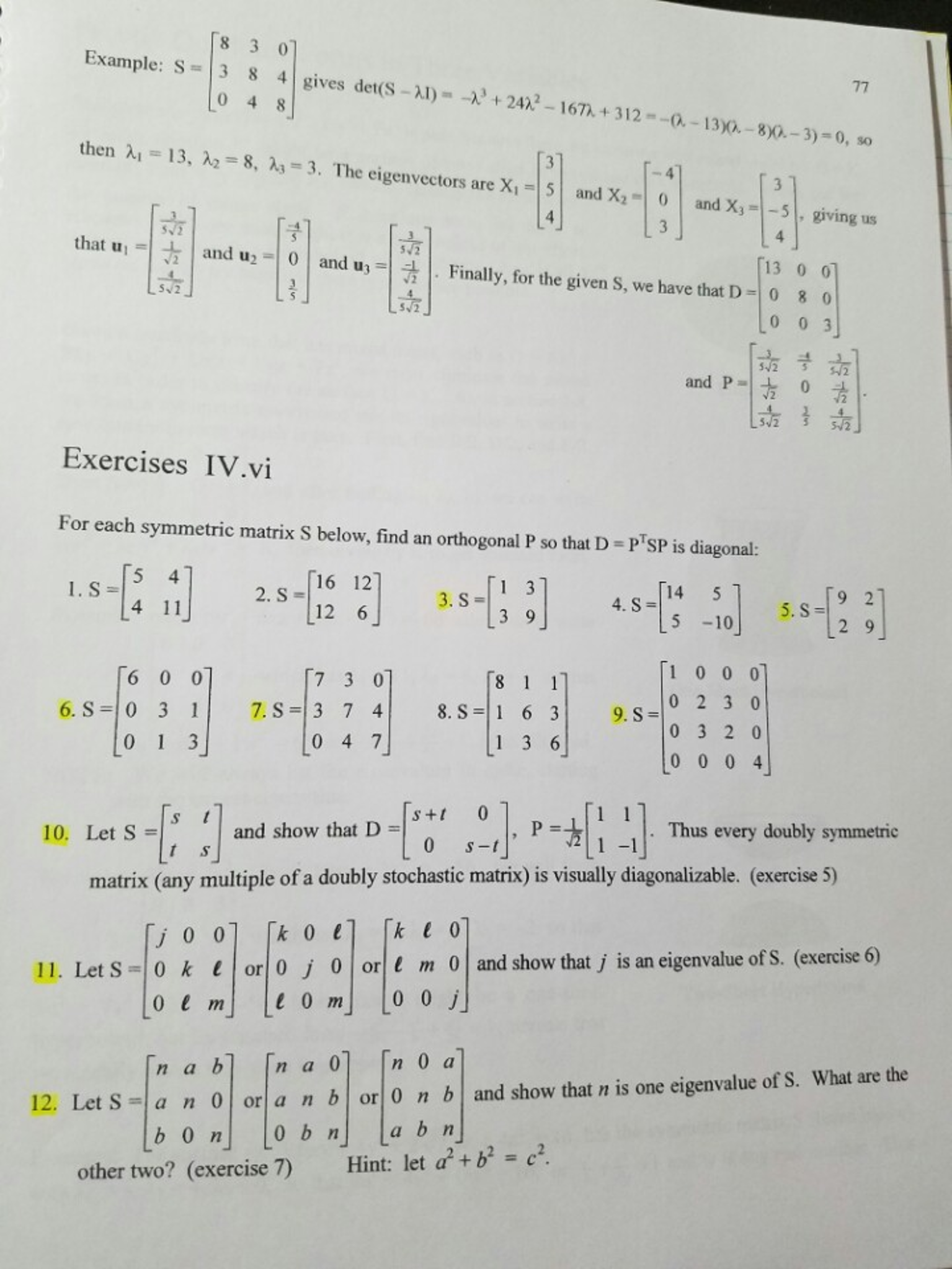 Solved Additional Topics in Linear Algebra ch IV. Inner | Chegg.com